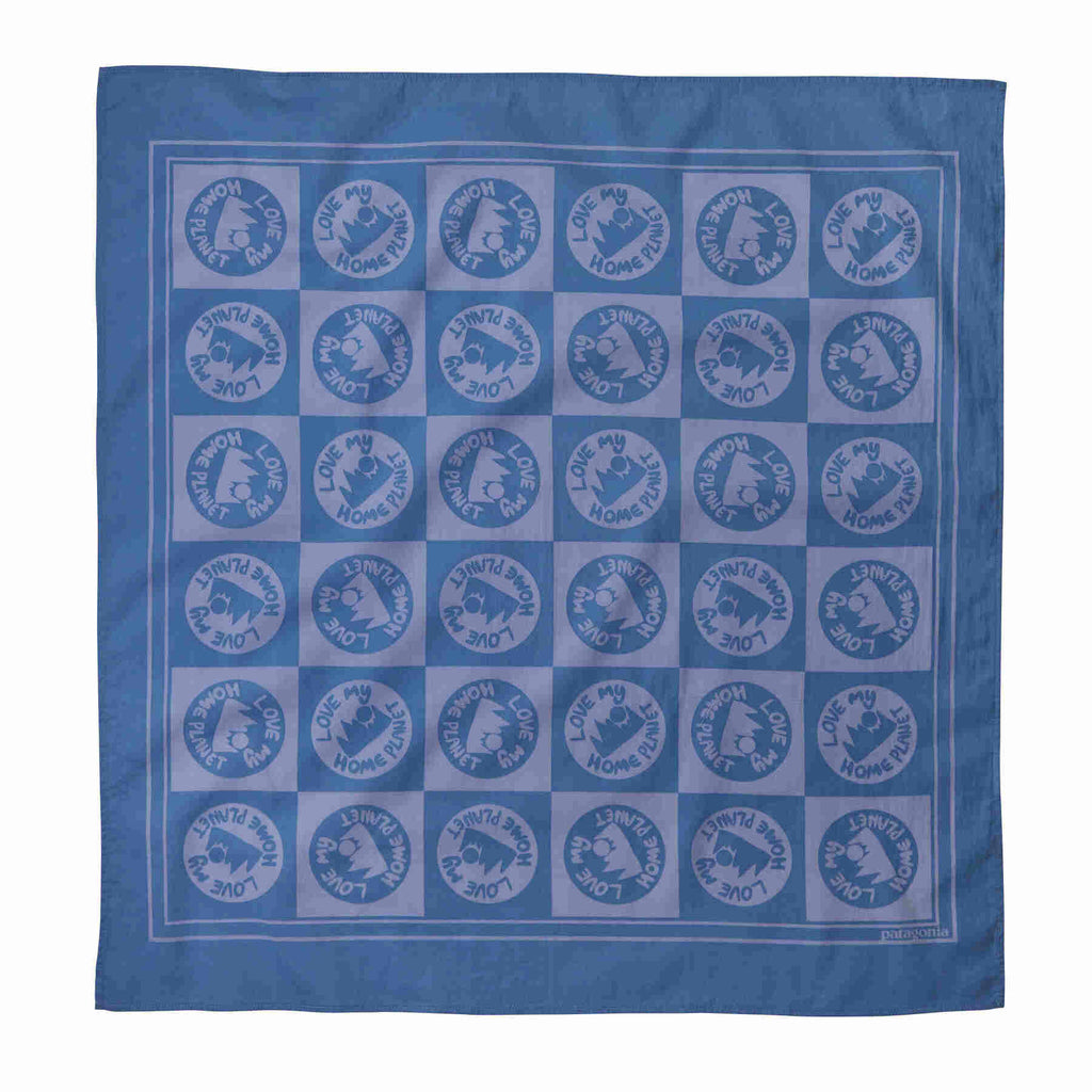 Bandana Patagonia Blue Bird – Preppy Beach